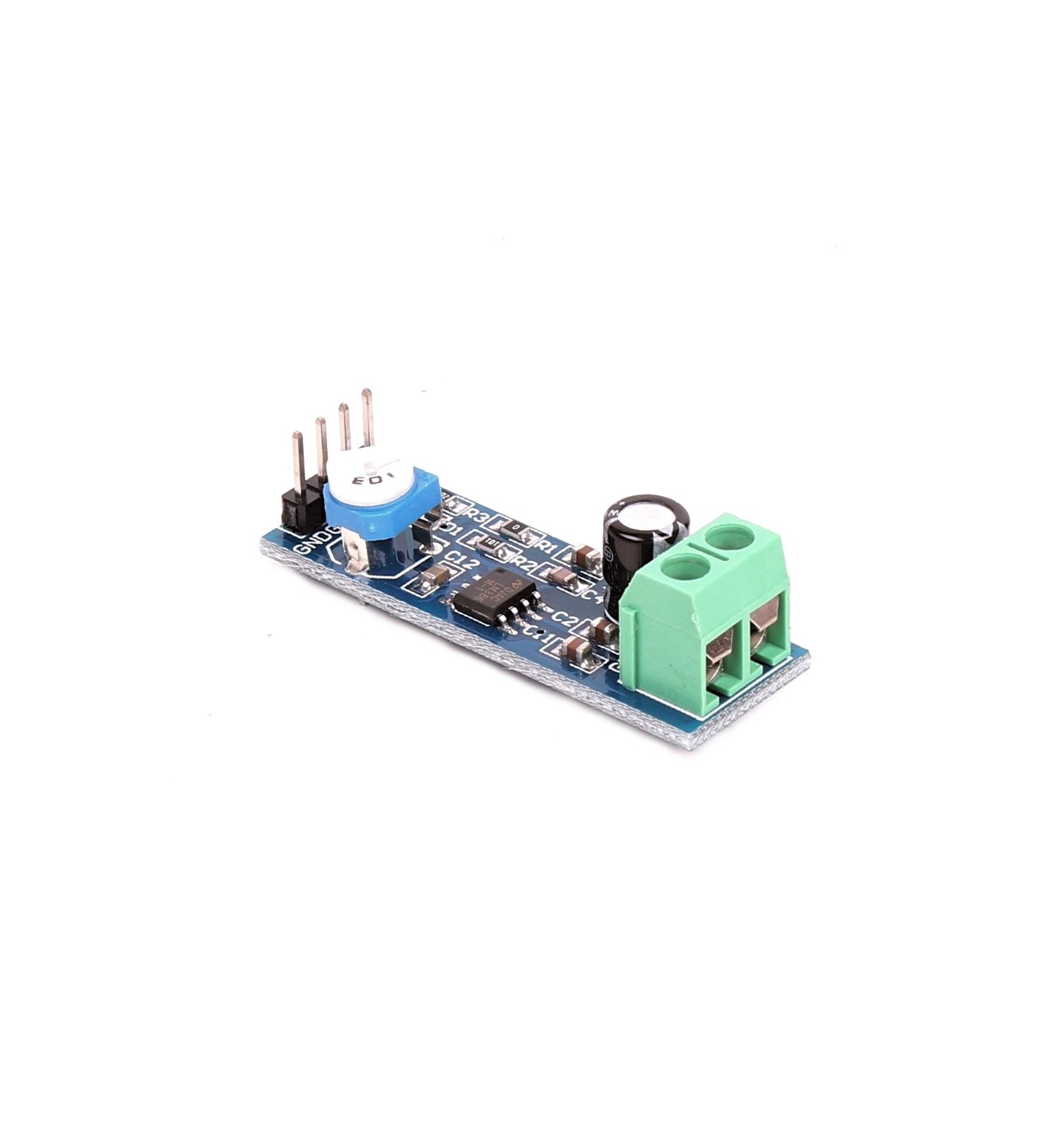 HIFI DIY Green DC 5V-12V Mini Micro AMP Board Module LM386 Audio ...