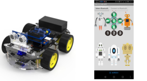 Intelligent Bluetooth Tracking/ Obstacle Avoidance Car with arduino UNO ...