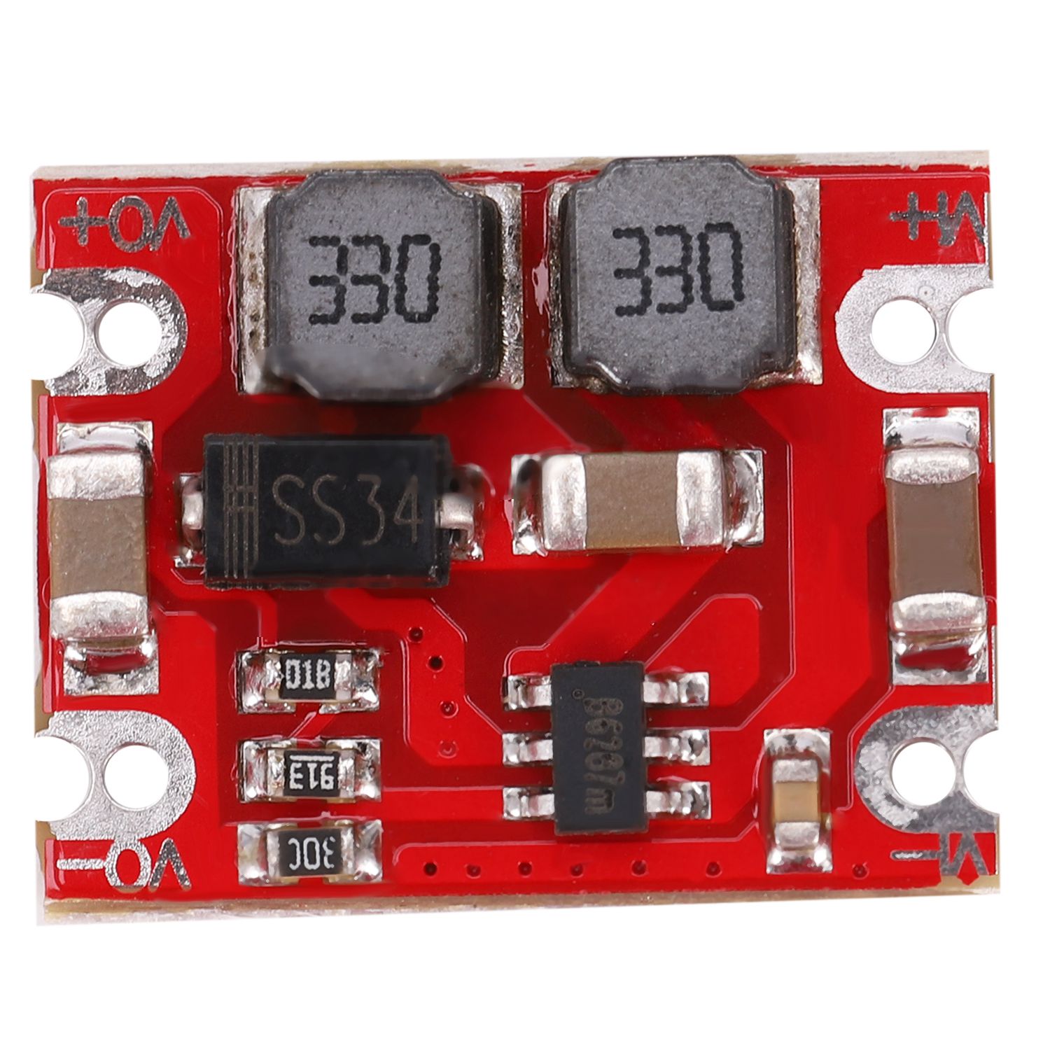 DC-DC Automatic Buck Boost Converter 2.5V-15V To 3.3V 5V Fixed Output ...