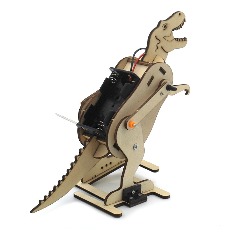 Dinosaur-Tyrannosaurus Rex Technology DIY Robot Dragon Small Handmade ...