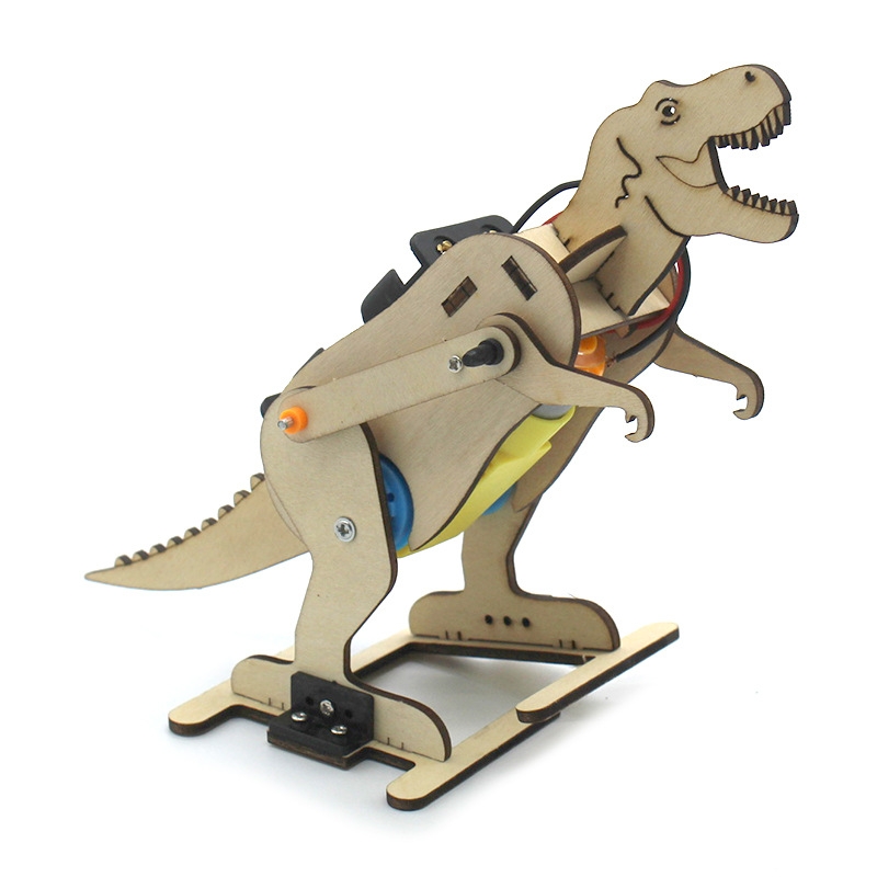 Dinosaur-Tyrannosaurus Rex Technology DIY Robot Dragon Small Handmade ...
