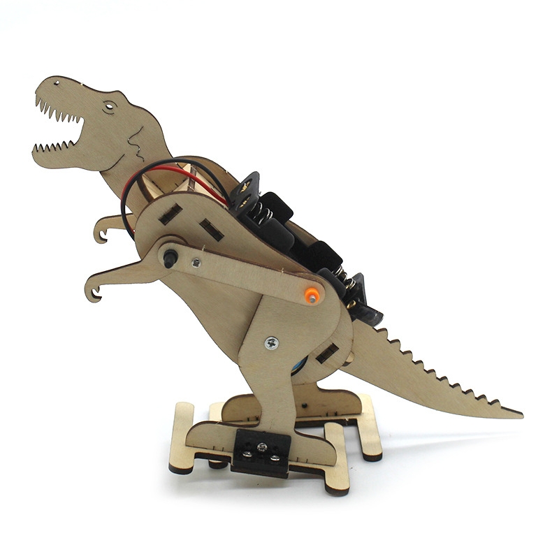 Dinosaur-Tyrannosaurus Rex Technology DIY Robot Dragon Small Handmade ...