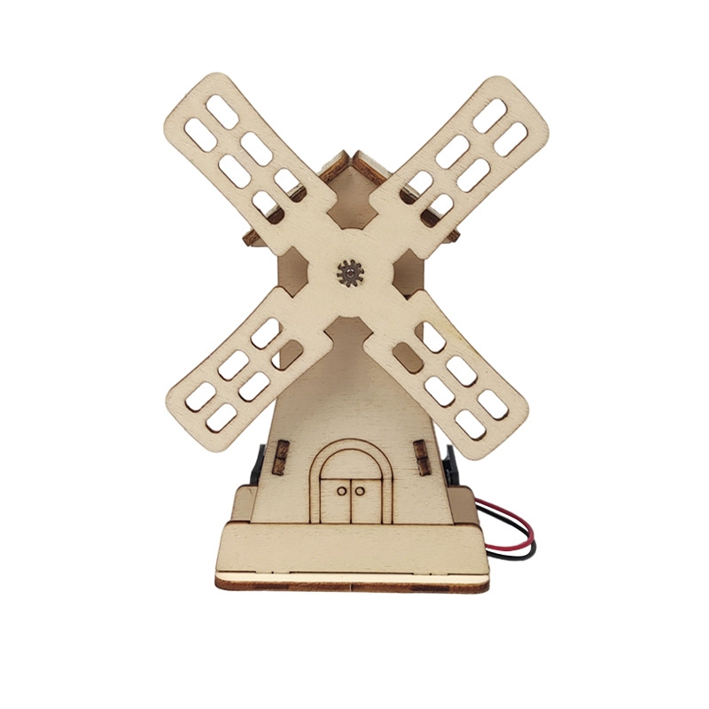 Technology Production Handmade Material Package Electric Windmill Hut ...